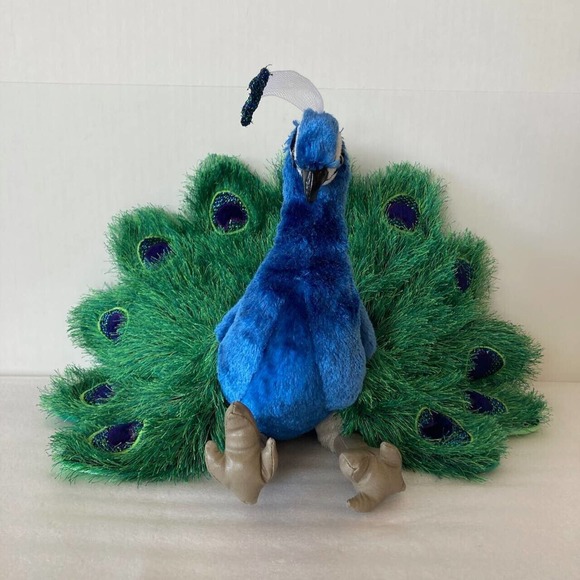 Folkmanis Puppets | Toys | Folkmanis Peacock Hand Puppet Bird Plush 4 ...